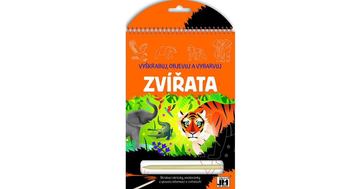 Jiri Models Vyškrabuj, objevuj a vybarvuj - Zvířata - Pompo.cz - Hračky ... Jiri Models Vyškrabuj, objevuj a vybarvuj - Zvířata - Pompo.cz - Hračky ...
