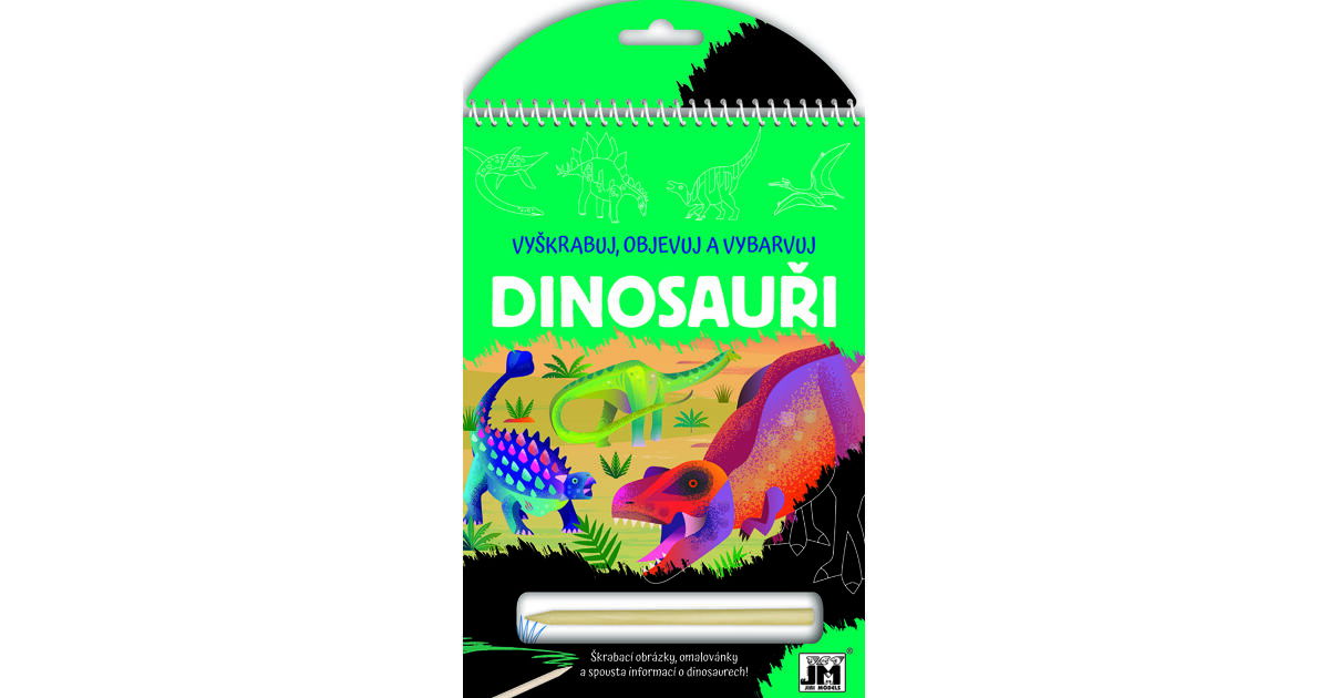 Jiri Models Vyškrabuj, objevuj a vybarvuj - Dinosauři - Pompo.cz ... Jiri Models Vyškrabuj, objevuj a vybarvuj - Dinosauři - Pompo.cz ...